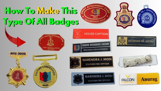 Customize Your Name Badge Online | Design & Order Personalized Name Ba